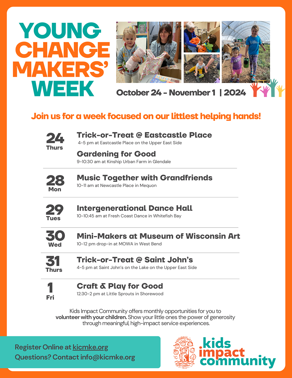 Young Changemakers’ Week - Kids Impact Community